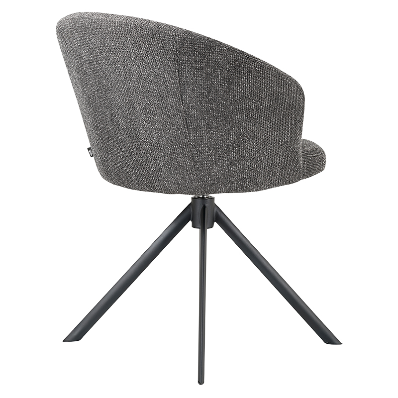 Dunya Armchair - Swiffel - Anthracite | Kaja